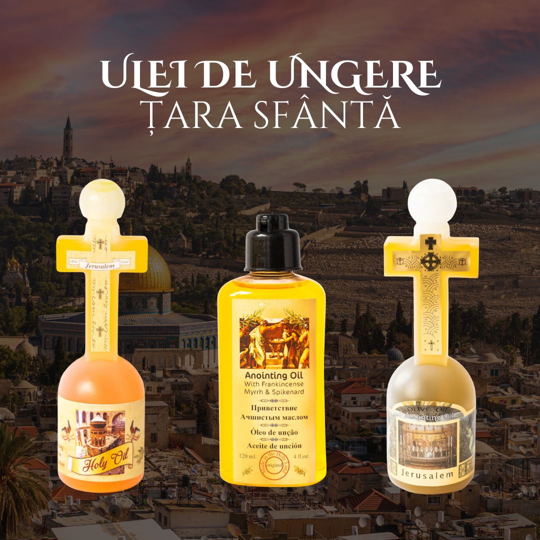 Ulei de Ungere Tara Sfanta – Din Ierusalim